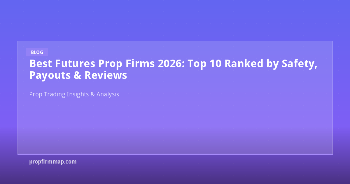 Best Futures Prop Firms 2026: Top 10 Ranked by Safety, Payouts ...